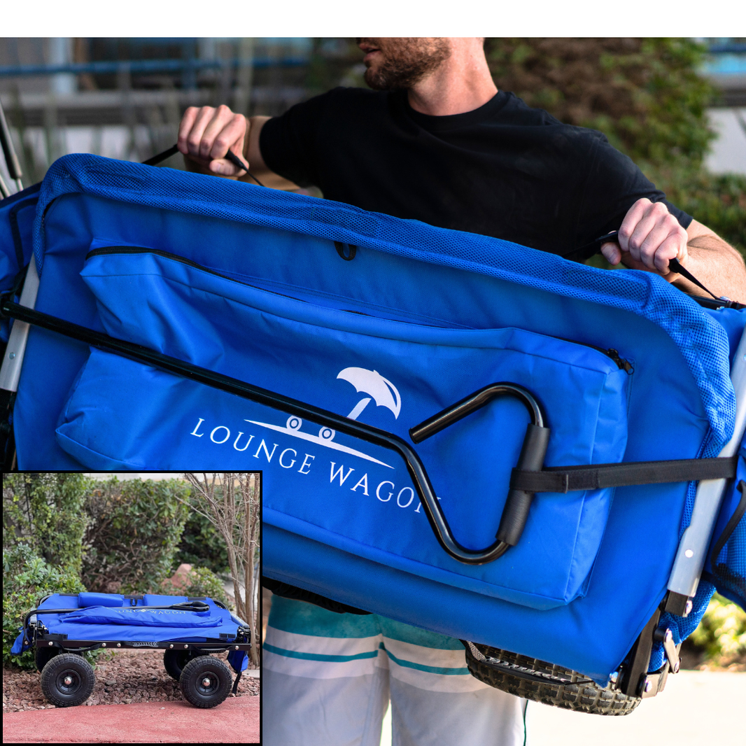 The Lounge Wagon | Beach Trolley & Youth Sports Wagon