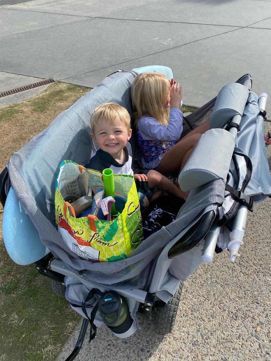 The Lounge Wagon | Youth Sports Wagon for Gear & Relaxation