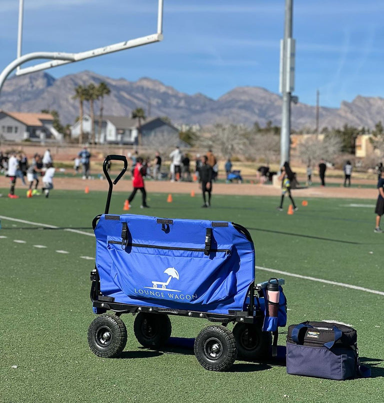 The Lounge Wagon | Youth Sports Wagon for Gear & Relaxation
